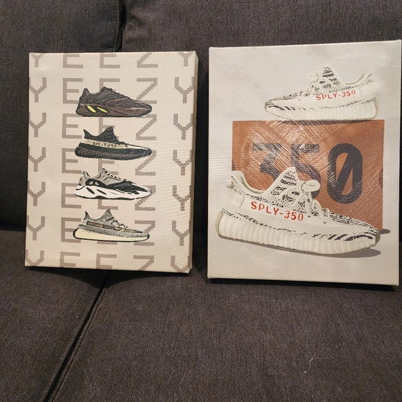 Art | Adidas Yeezy Wall Decore Art | Poshmark